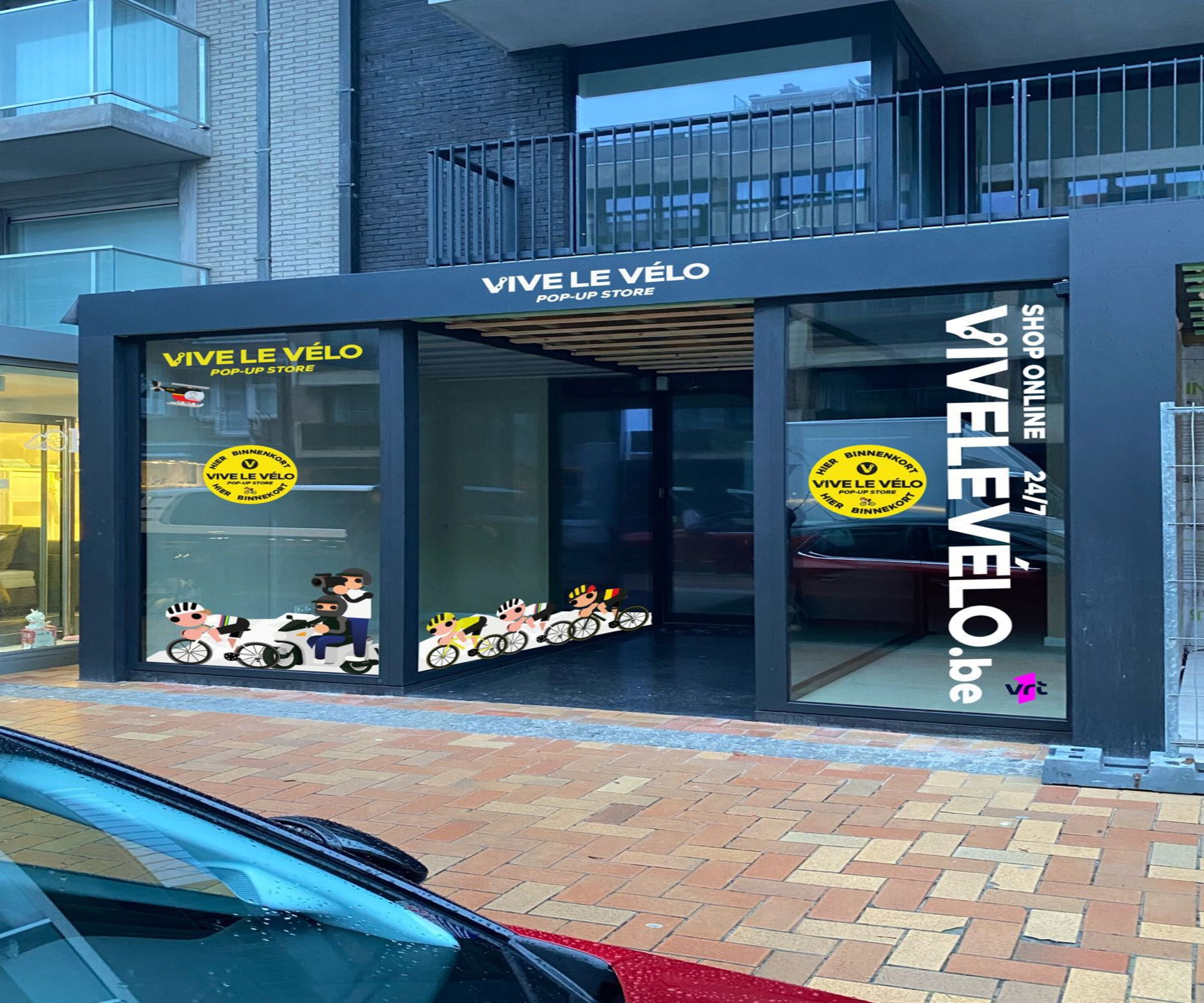 Vive le Velo opent pop-up winkel in Nieuwpoort | Het Nieuws Vandaag